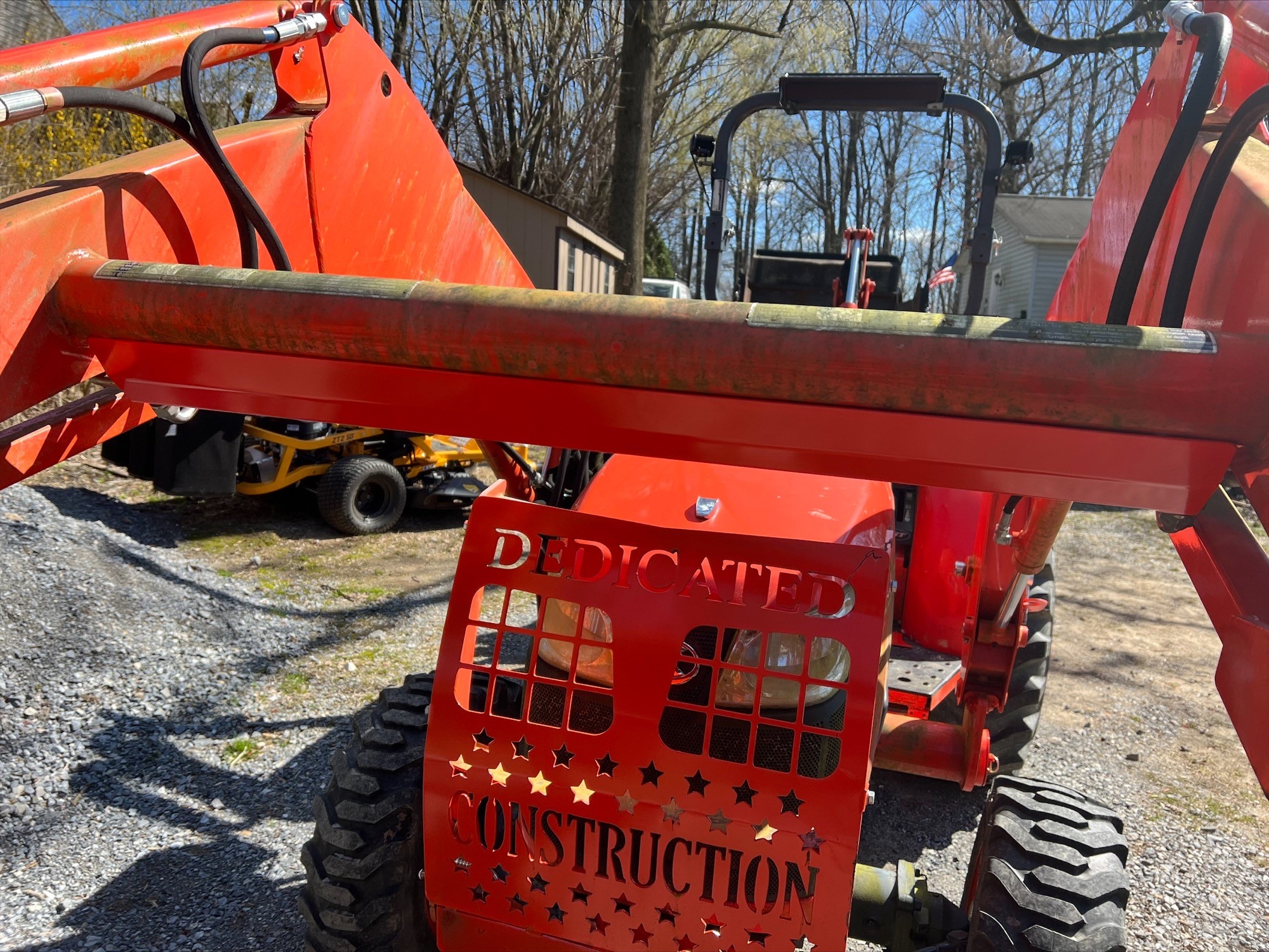 Loader Hydraulics Bottom Guard ⋆ DED-CON METALWORKS