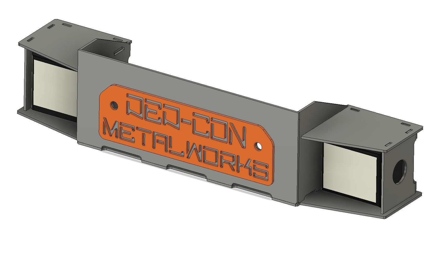 Fog Lights And Bracket ⋆ DED-CON METALWORKS